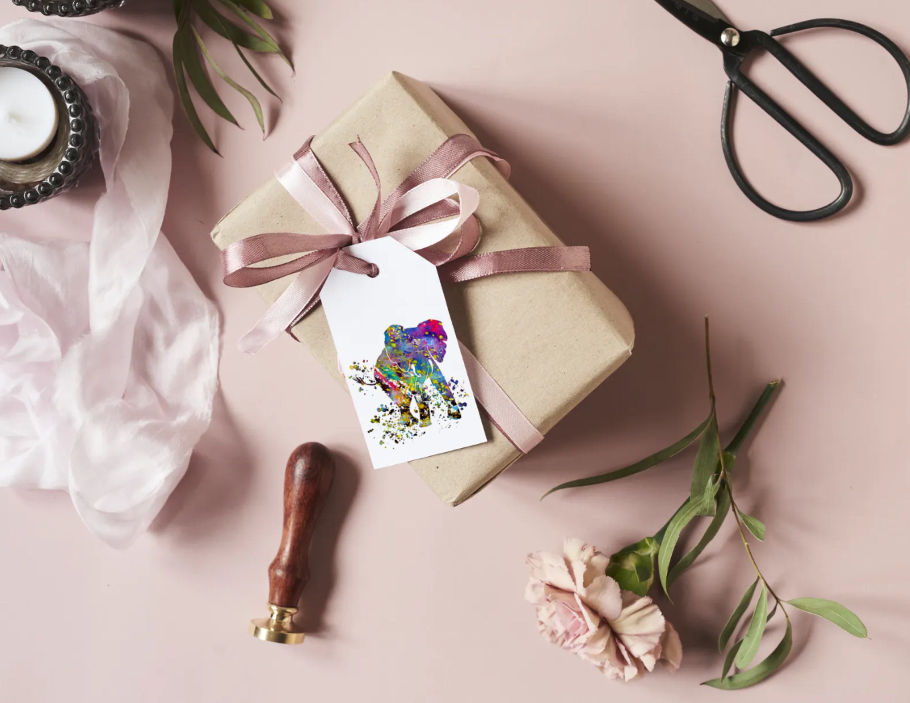 Digital Download Elephant Art Print Elephant Decor Elephant - Etsy ...