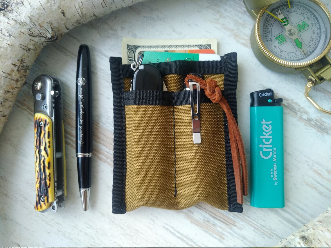 EDC pocket organizer/ mini edc/edc organizer/Cordura EDC | Etsy
