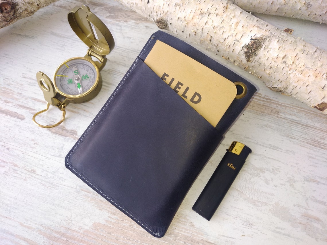EDC Organizer/leather Edc Organizer for Field Notes/edc Pocket - Etsy