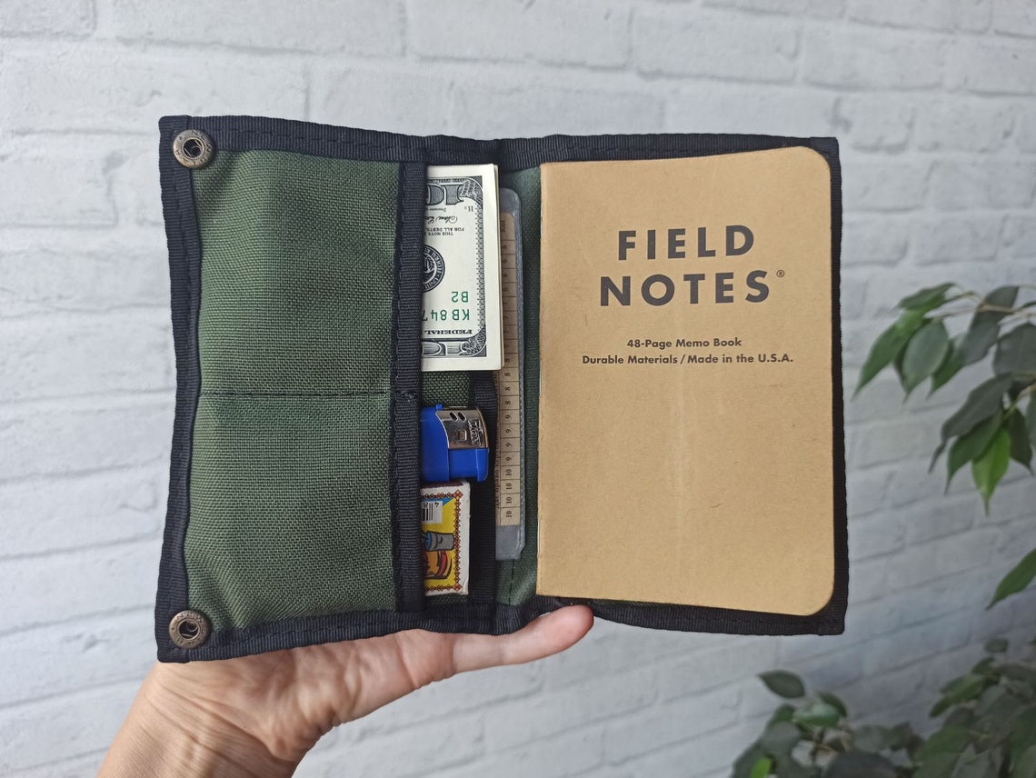 Note edc case EDC pocket organizer Edc Slip case Notebook case | Etsy