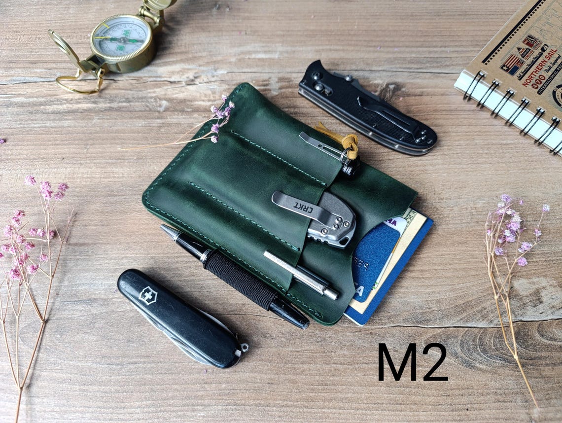 EDC Organizer Belt Edc Pocket Organizer Edc Pocket Organizer Leather ...