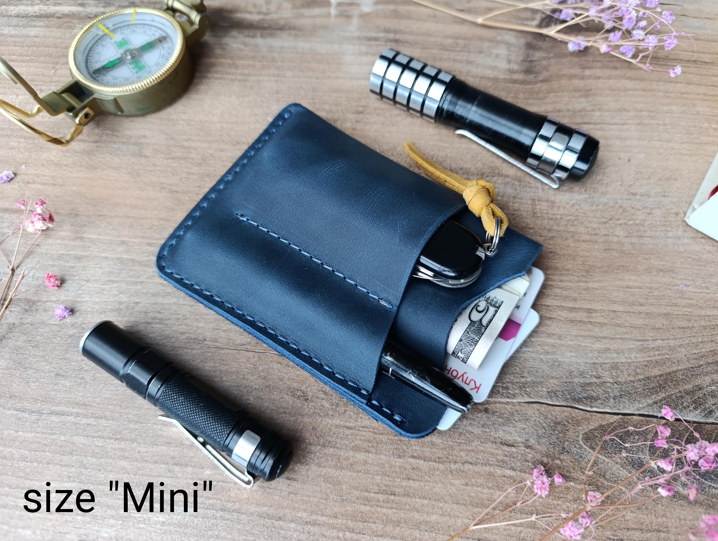 Leather EDC Wallet/edc Pocket Organizer/edc Organizer/edc/pocket ...