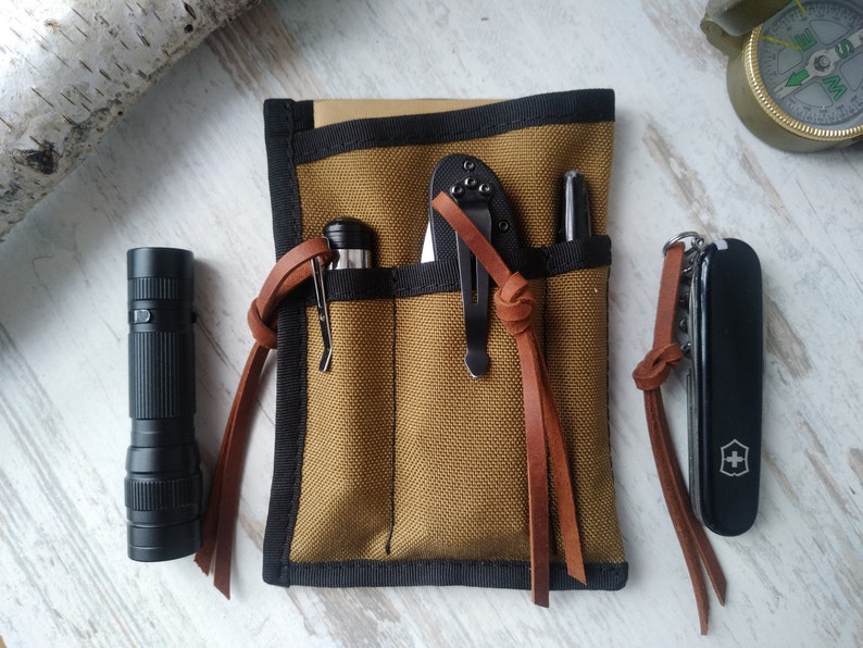 Edc Slip Case/ Field Note Case/notebook Case/ EDC Pocket - Etsy