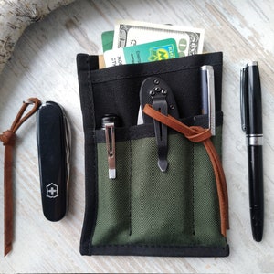 Edc Slip Case/ Field Note Case/notebook Case/ EDC Pocket Organizer/edc ...