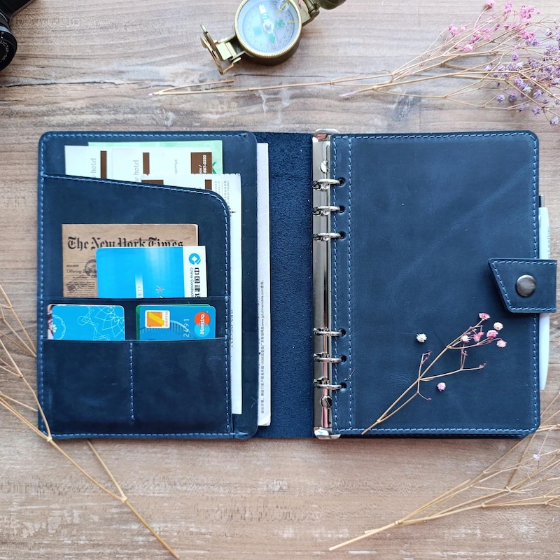 Teal Planner Binder A5 - Etsy