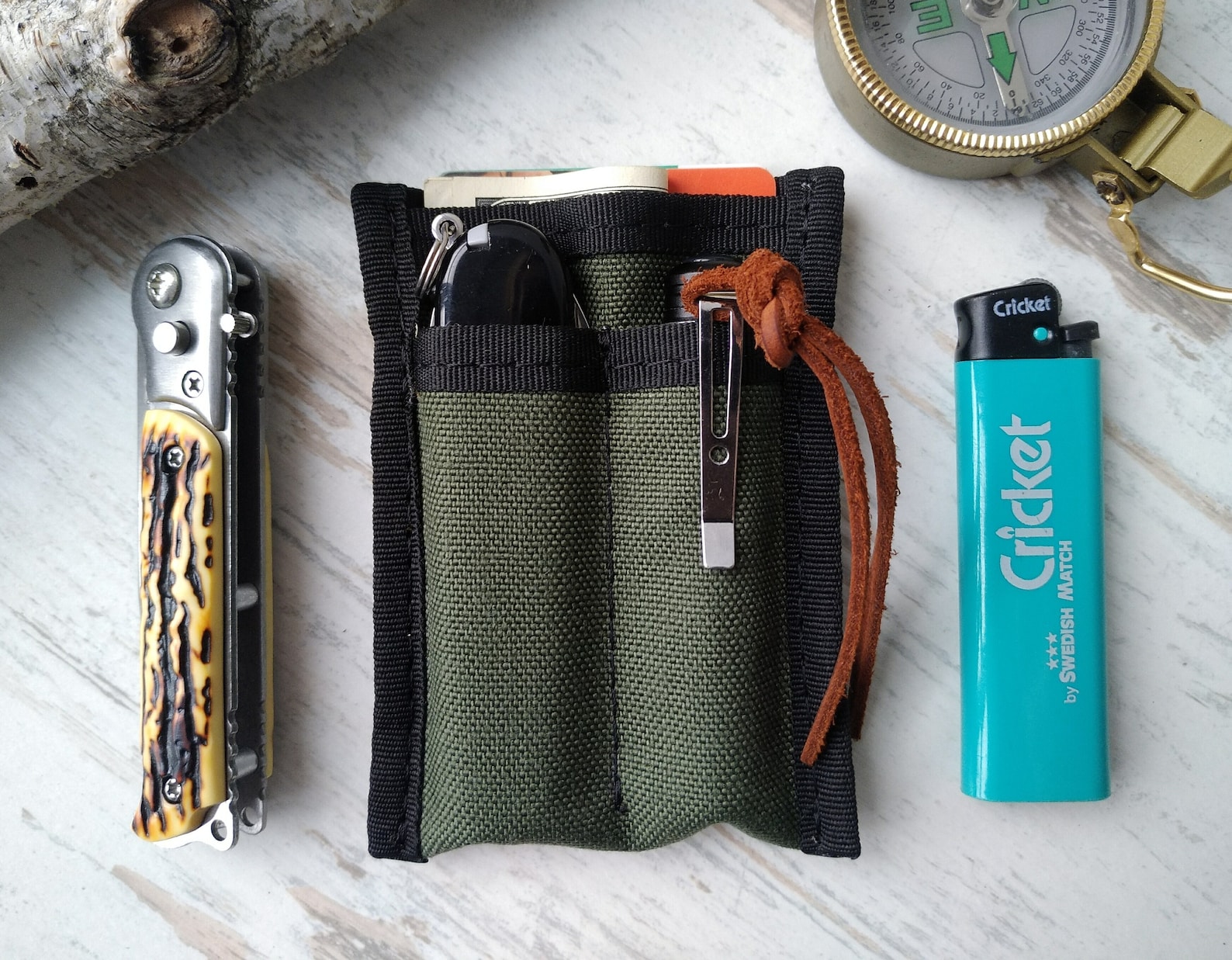 EDC Pocket Organizer/ Mini Edc/edc Organizer/cordura EDC | Etsy