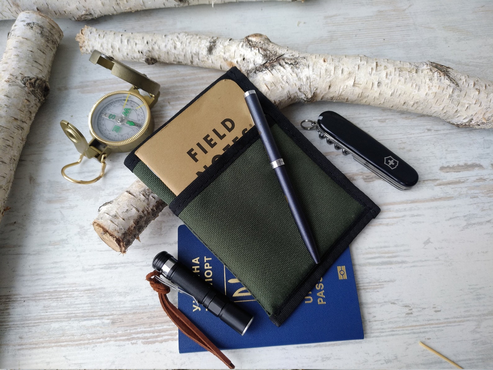 EDC Pocket Organizer/edc Organizer /edc Slip Case/notebook - Etsy