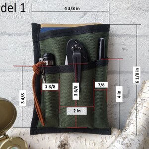 Edc Slip Case/ Field Note Case/notebook Case/ EDC Pocket Organizer/edc ...