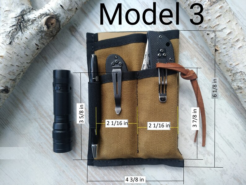 Edc Slip Case/ Field Note Case/notebook Case/ EDC Pocket - Etsy