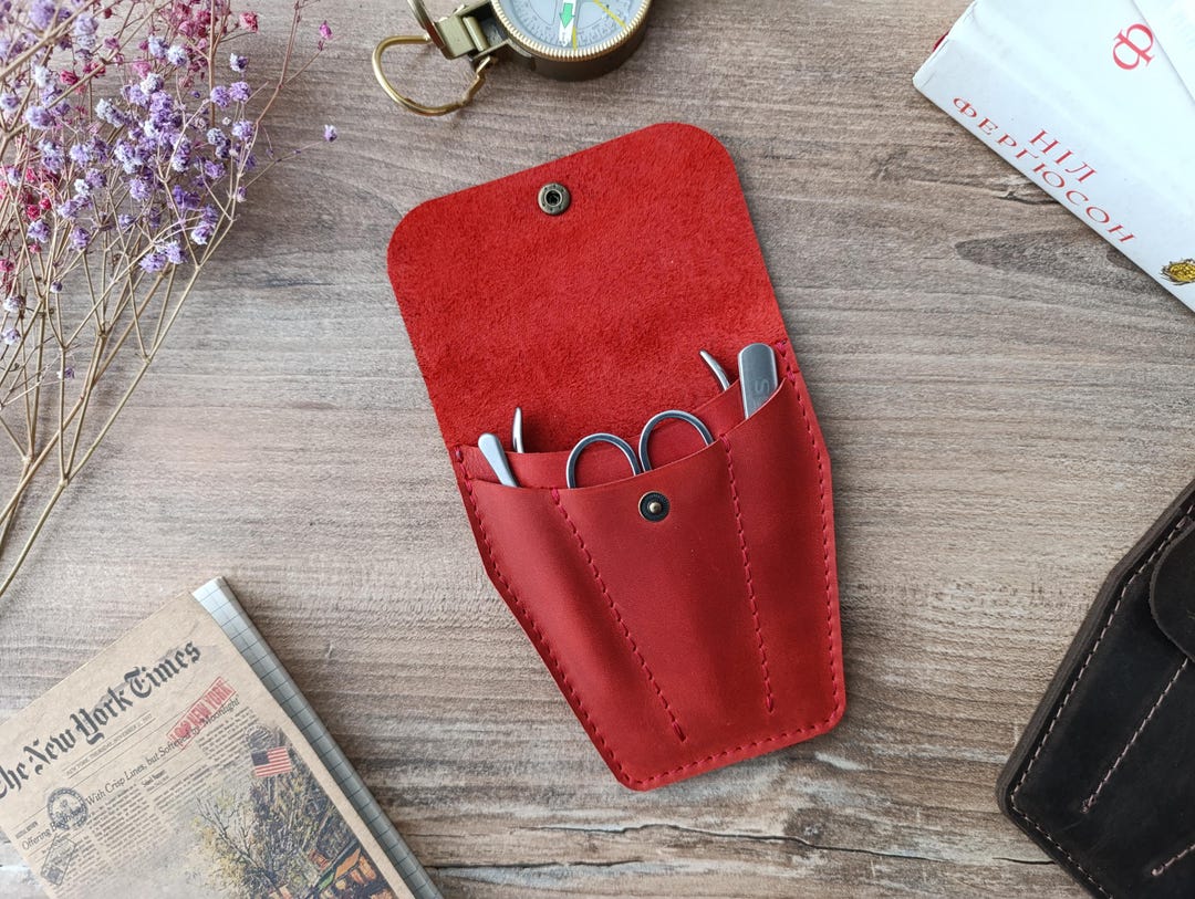 Organizer for Manicure Tools, Leather Case for Manicure Set, Сase for ...