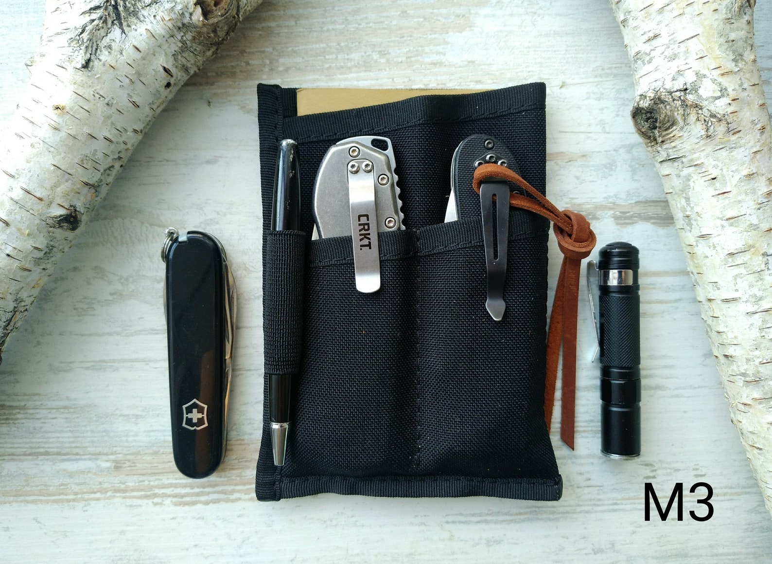 EDC Pocket Organizer/edc Organizer /edc Slip Case/notebook - Etsy