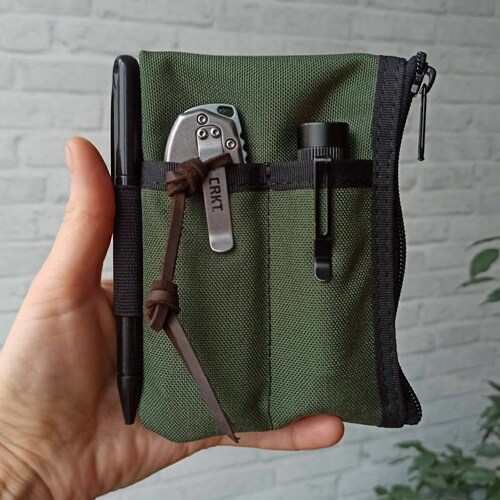 Edc Wallet/edc Pocket Organizer/edc Slip Case/zipper EDC - Etsy