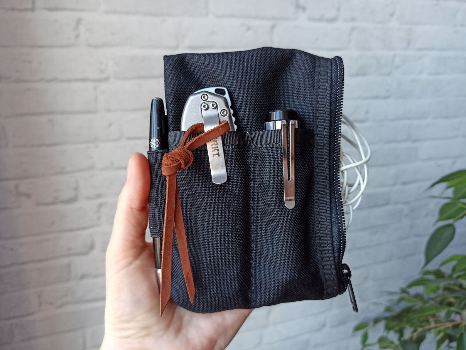 EDC Pocket Organizer/ Edc Slip Case/zipper EDC Wallet/ | Etsy