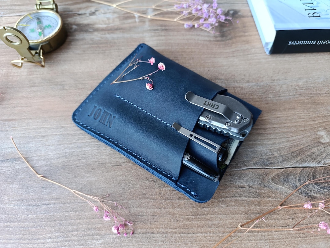 EDC Pouch /edc Pocket /leather EDC Wallet/ EDC Pocket Organizer/ Edc ...