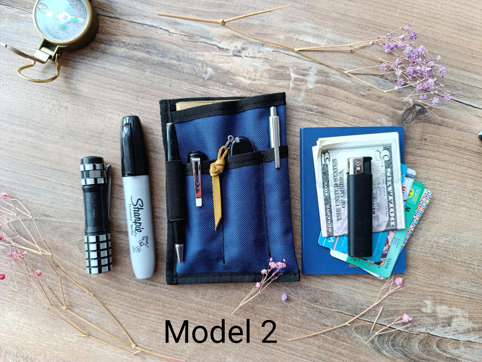 EDC Pocket Organizer/edc Organizer /edc Slip Case/notebook Case/edc ...