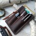 Leather Edc Slip Case/ Field Note Case/notebook Case/ EDC Pocket ...