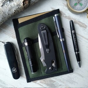 Edc Slip Case/ Field Note Case/notebook Case/ EDC Pocket | Etsy