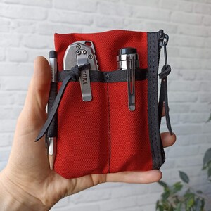 EDC Pocket Organizer/ Edc Slip Case/zipper EDC Wallet/ Minimalist ...