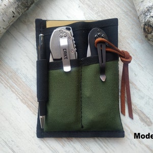 Edc Slip Case/ Field Note Case/notebook Case/ EDC Pocket Organizer/edc ...