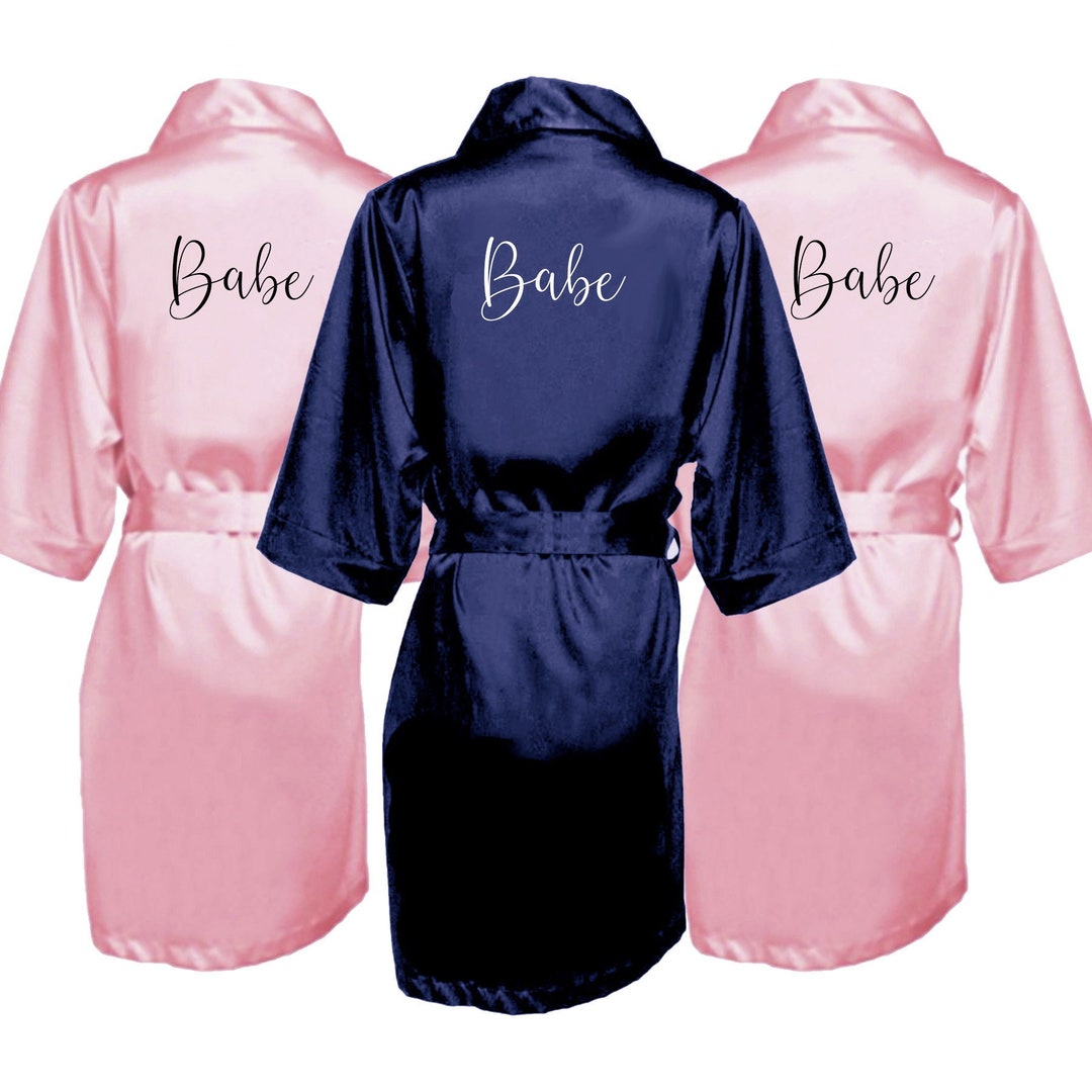 Bridesmaid Robes - Silk Bridesmaid Robe - Satin Robes - Bridal Party ...