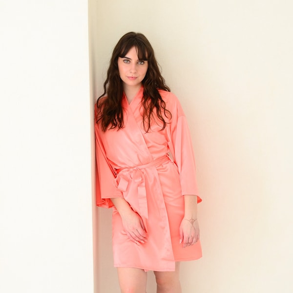 Coral Bridesmaid - Etsy