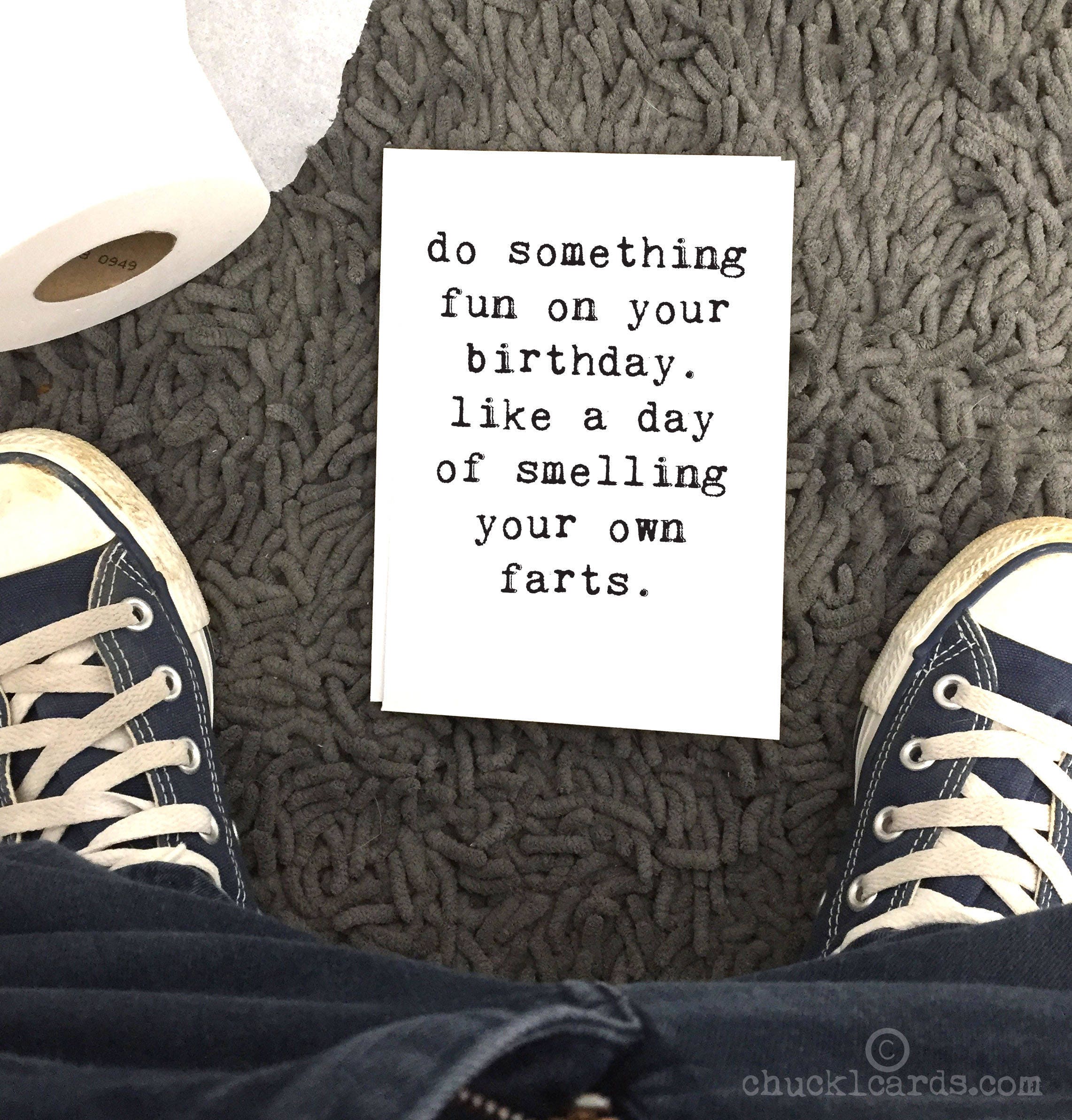 Funny Birthday Card Fart Smelling Birthday Brother Birthday - Etsy Ireland