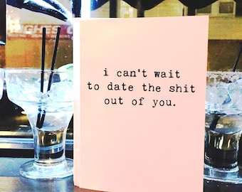 Funny Dating Card - Etsy