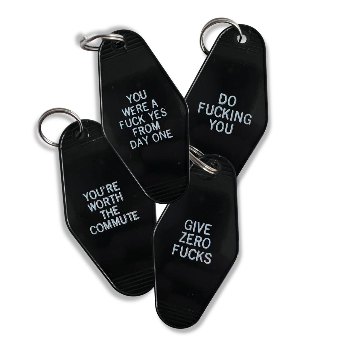 Retro Motel Keychain – Funny Key Tag – Keychain Quotes – Key Tag ...