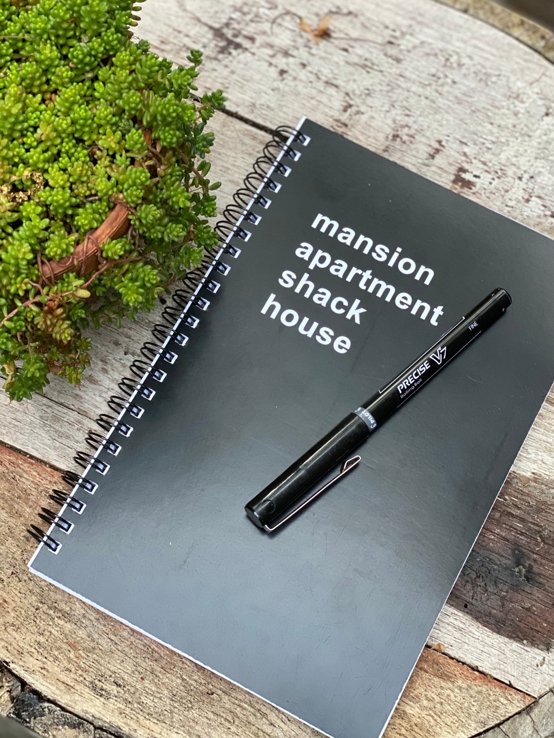 MASH Notebook, Mansion Apartment Shack House, Funny Spiral Notebook ...