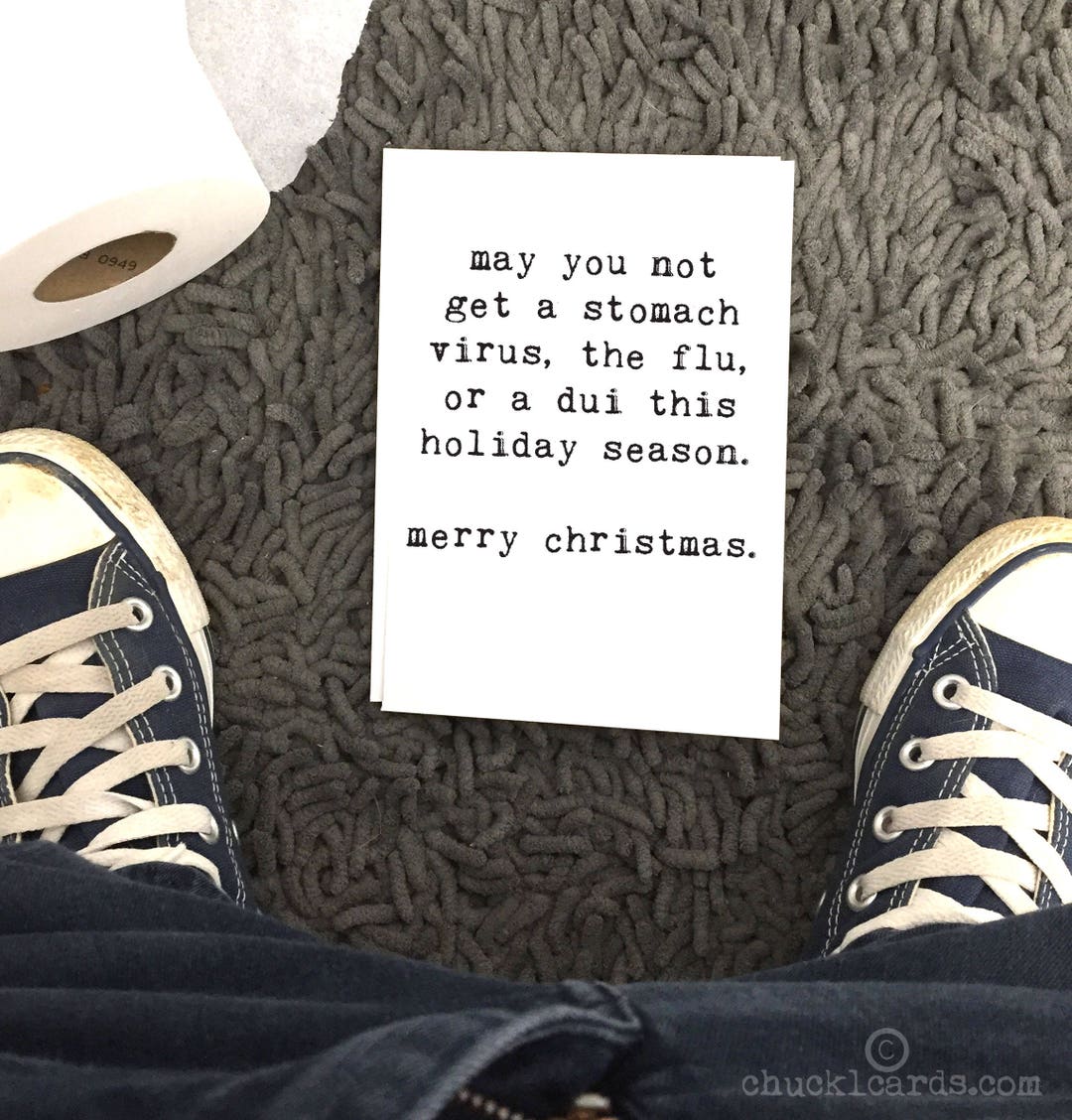 Funny Holiday Card, Funny Christmas Card, Seasonal Card, Greeting Cards ...