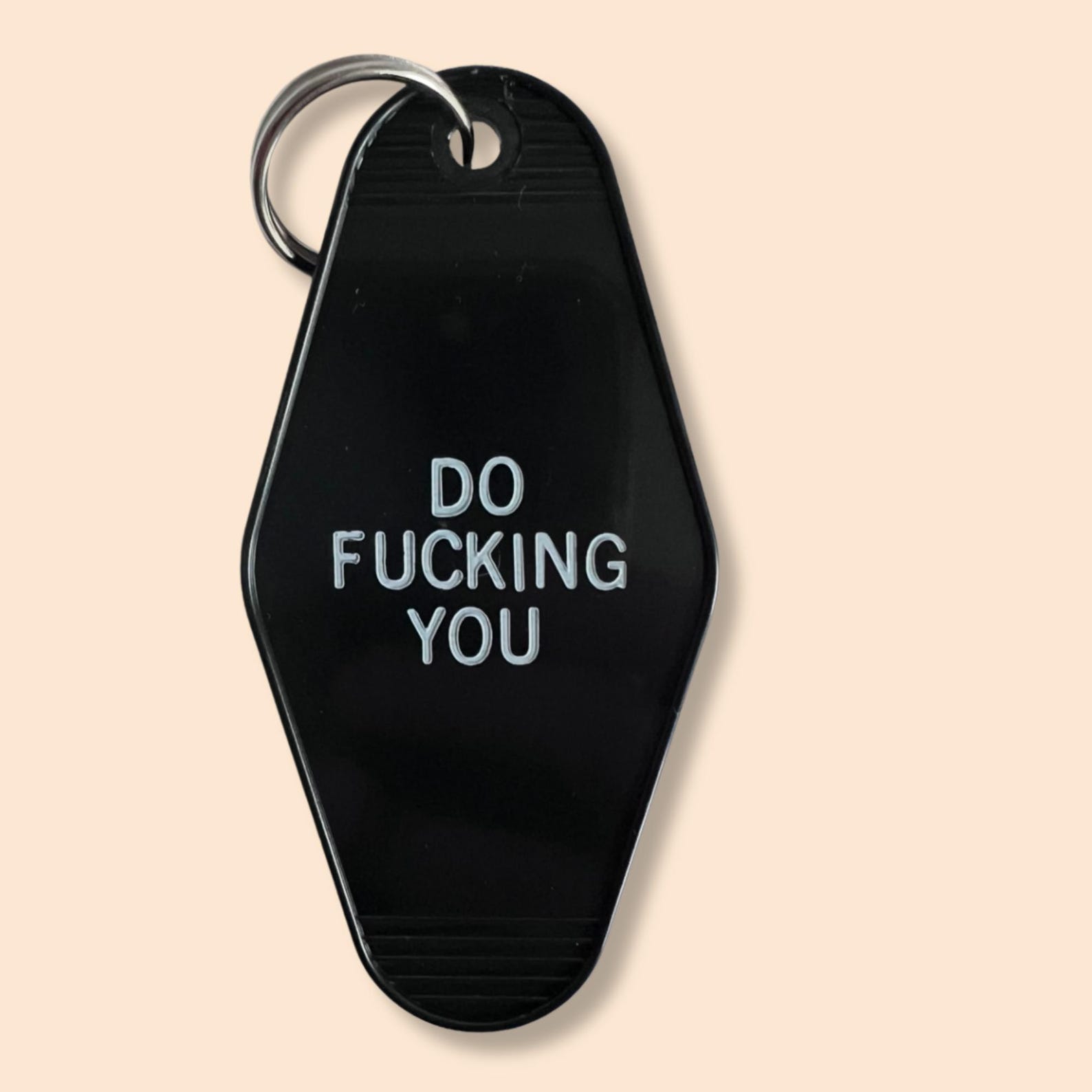 Retro Motel Keychain – Funny Key Tag – Keychain Quotes – Key Tag ...