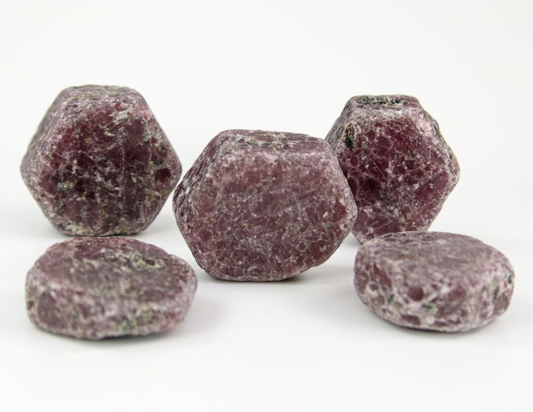 Natural Raw Ruby Crystal, Record Keeper Ruby Collector Specimen, ONE Medium Size Natural Rough ...