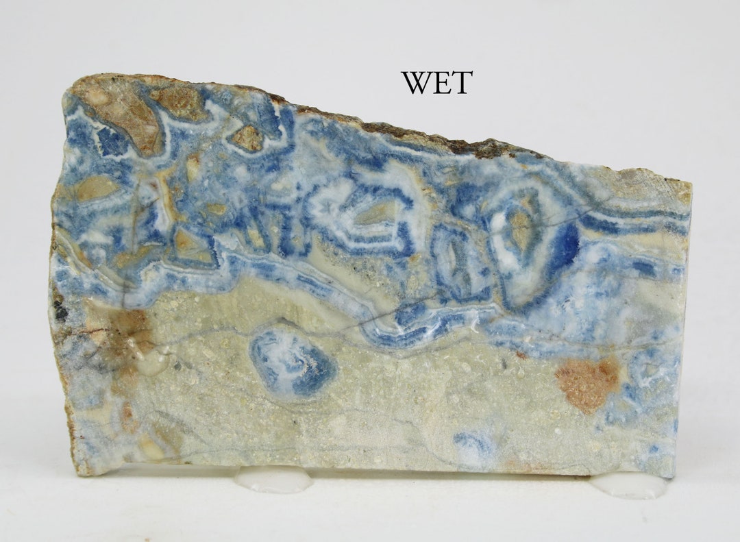 Lapidary Slab Lapis Lace Onyx Rough Slab, Sheelite Cabochon Slab Rough ...
