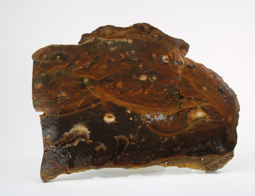 Lapidary Slab, Biggs Jasper Rough Rock Slab, Collectable Unpolished ...