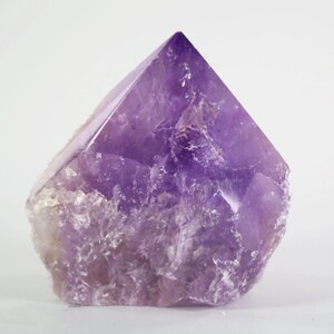 Amethyst Crystal Point, Large Light Purple Natural Amethyst Crystal ...