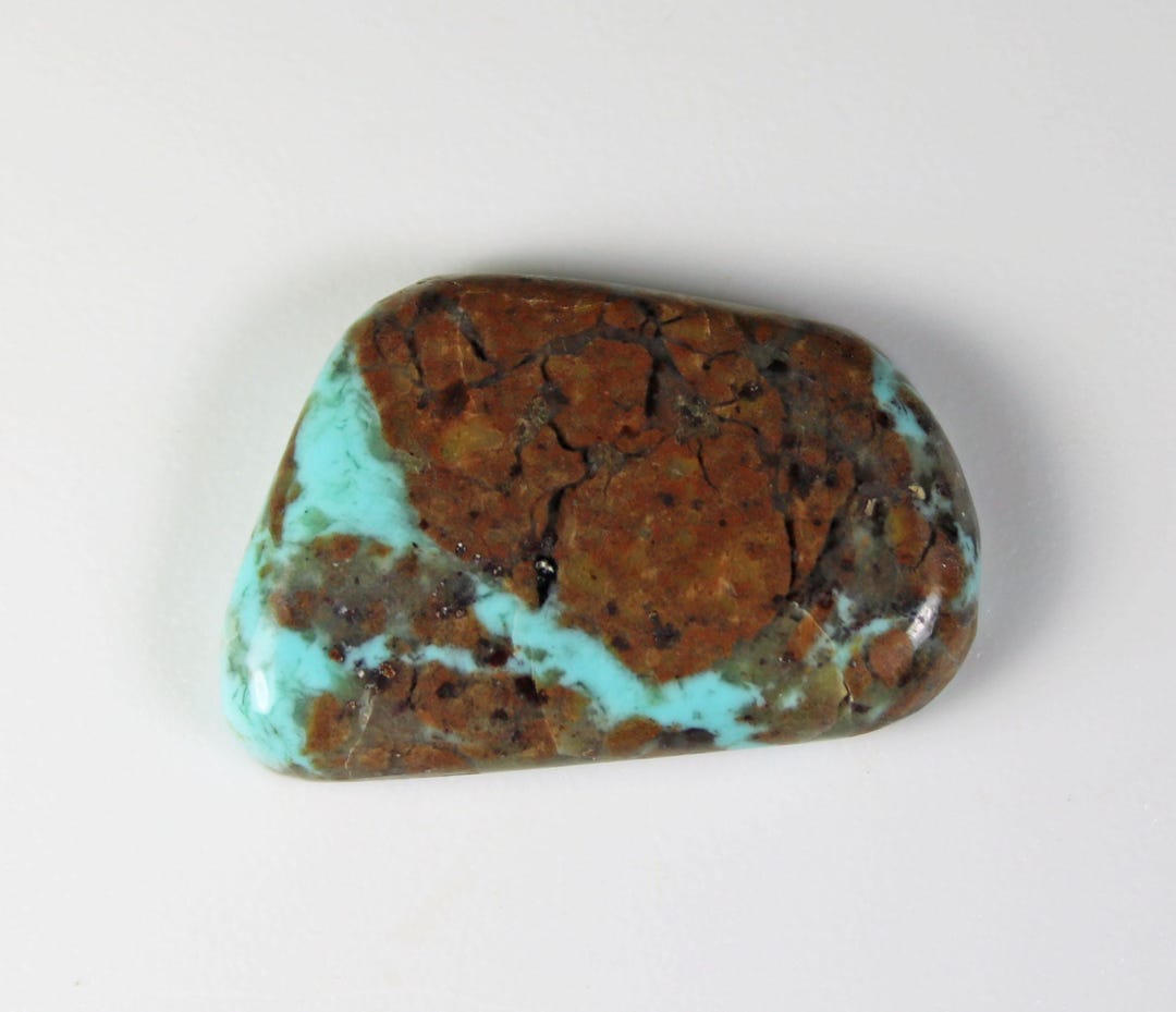 Kingman Turquoise Cabochon, Designer Cabochon, Genuine Arizona ...