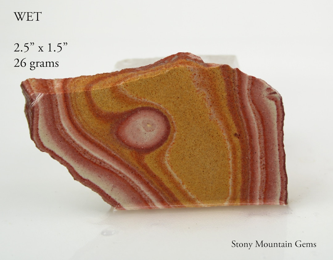 Lapidary Slab Wonder Stone Rough Slab, Natural Unpolished Wonder Rock ...