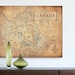 Fantasy Map of Canada - Tolkien/lotr/dnd Style - 100% Hand-drawn ...