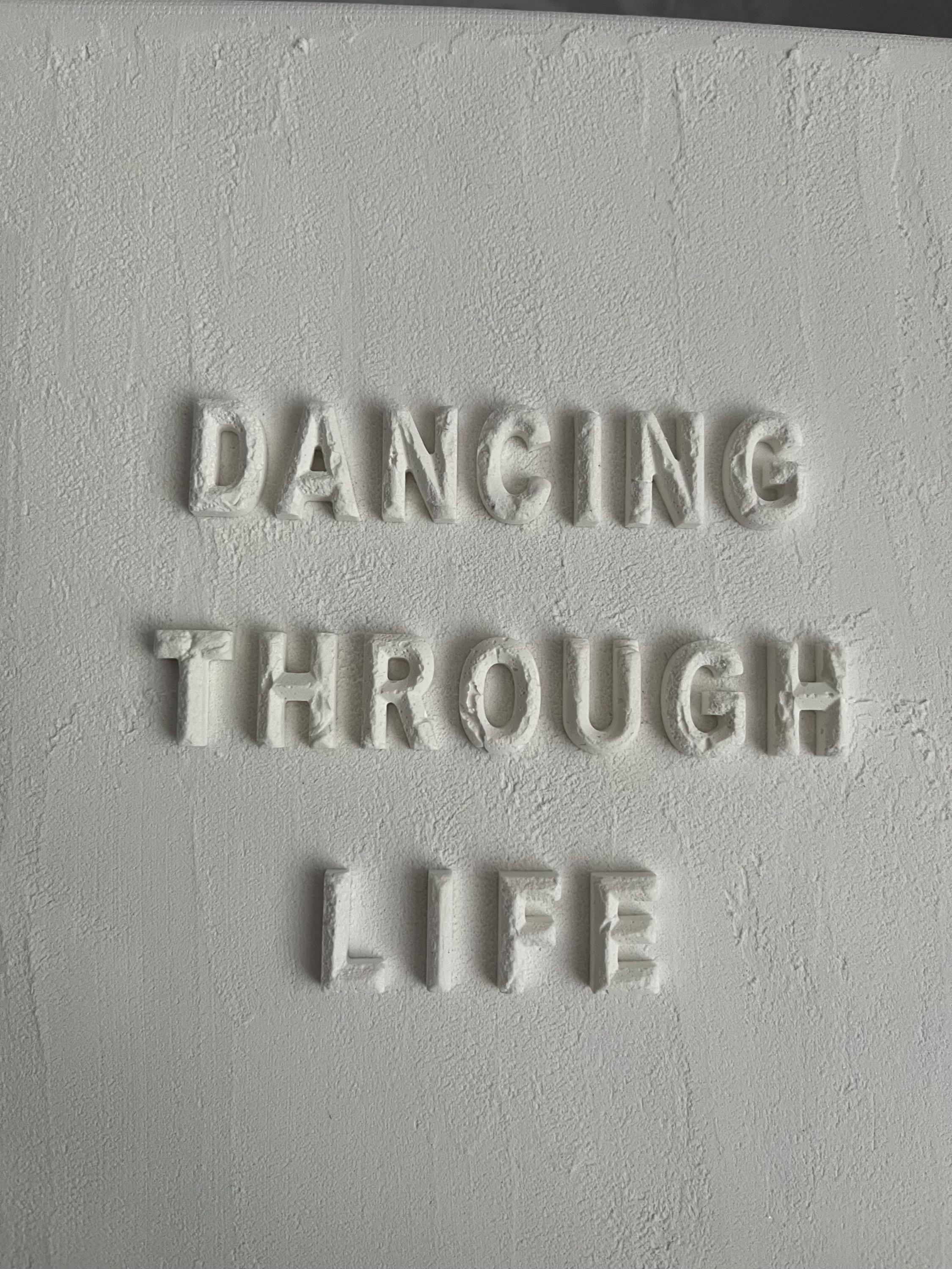 Wicked ‘dancing Through Life’ Inspired Lyrics Textured Art | Wicked ...