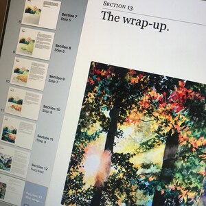 Ebook on How to Paint Landscapes With Watercolor; Book About Landscape ...