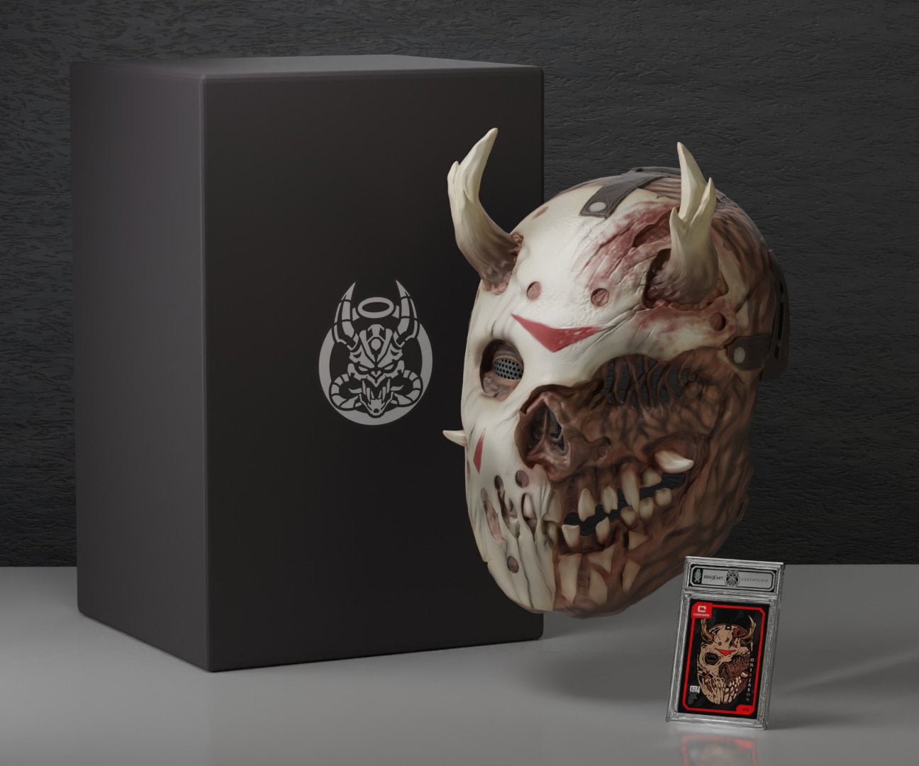 Limited Edition - Japanese Oni Mask - 3d Printed - Wall Art - Wearable ...