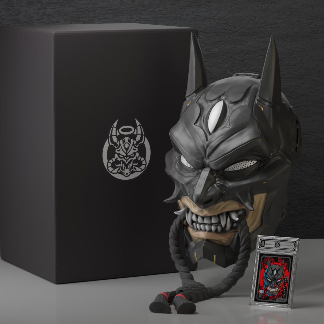 Limited Edition - Japanese Oni Mask - 3d Printed - Wall Art - Wearable ...