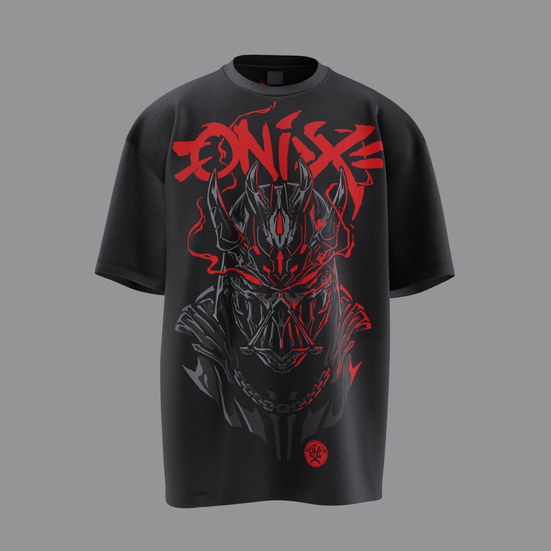 Sith Father Oni Mask T-shirt - Black - Etsy