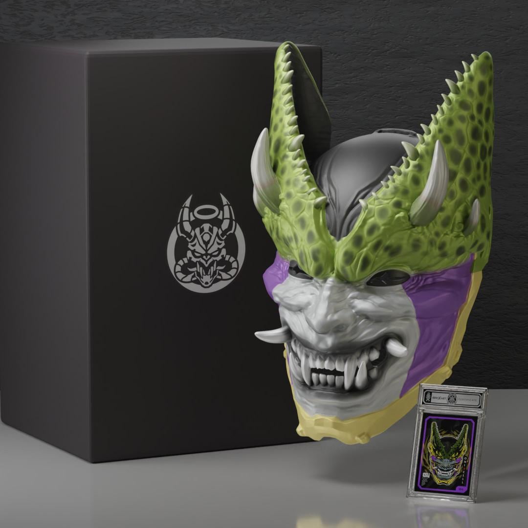 Limited Edition - Japanese Oni Mask - 3d Printed - Wall Art - Wearable ...