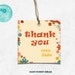 Retro Birthday Gift Tag, Groovy Birthday Gift Tag, Party Hippie 70s ...