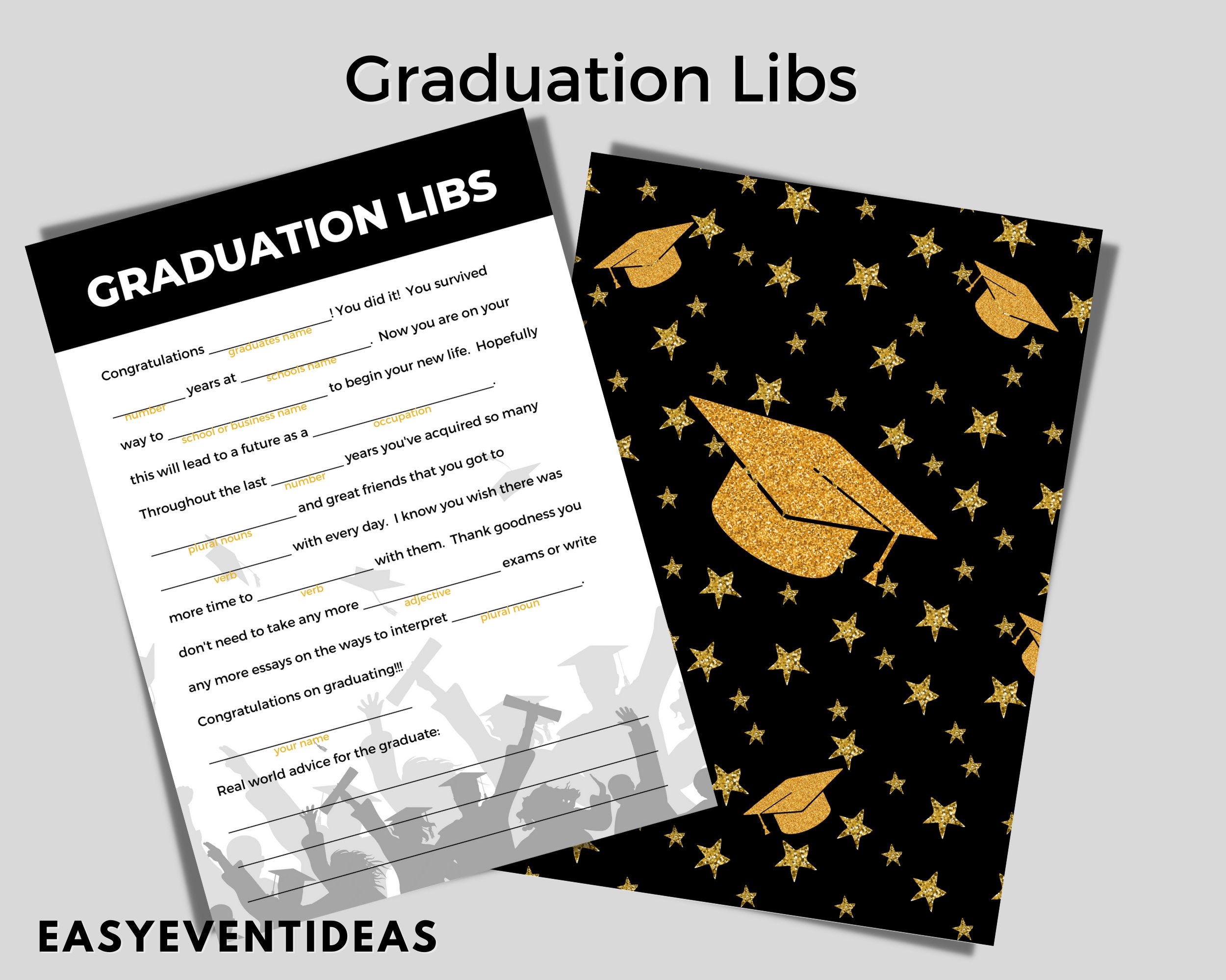 High School Graduation Libs | Middle School Graduation Libs | College ...