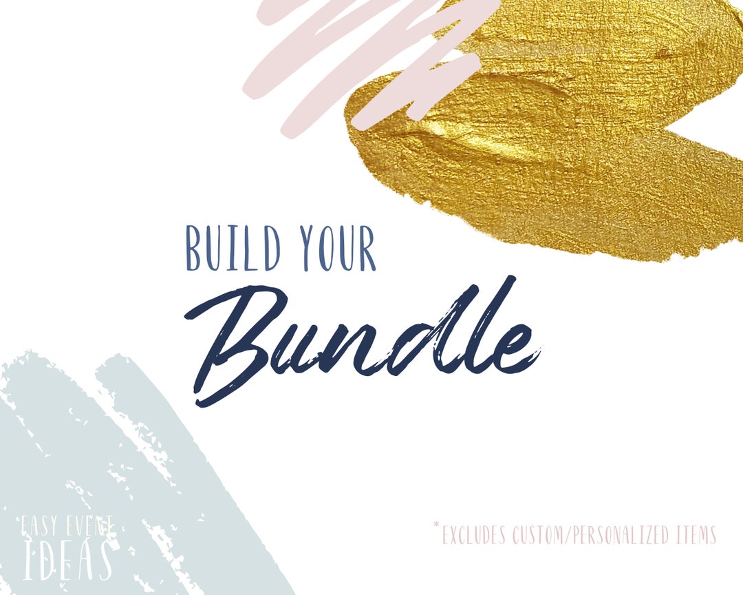 Build Your Bundle of Printable Games or Signs Baby Shower Printable ...