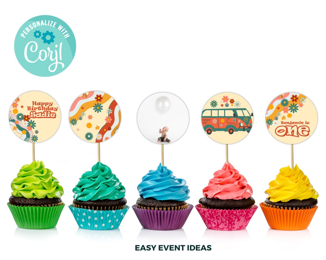 Retro Birthday Groovy Birthday Party Hippie 70s Party - Etsy