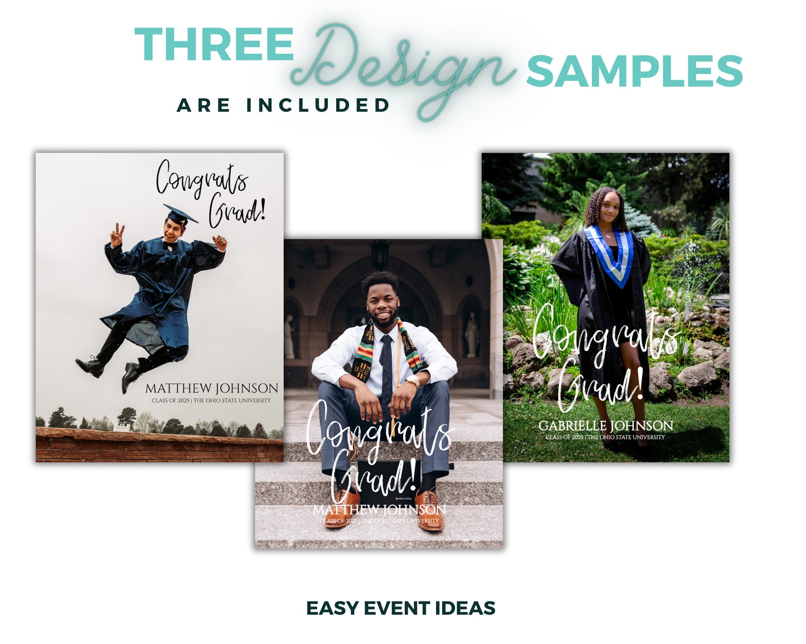 Graduation Sign Template, Graduation Party Photo Banner Template ...