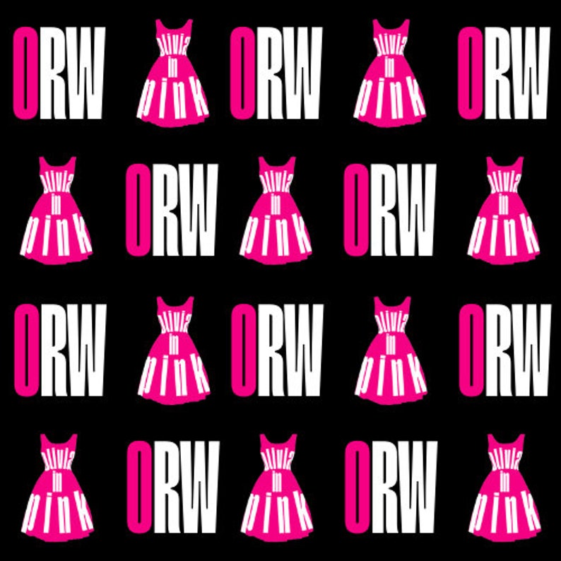 Pretty in Pink Logo | Bat Mitzvah Logo | Bar Mitzvah Logo | Pink ...